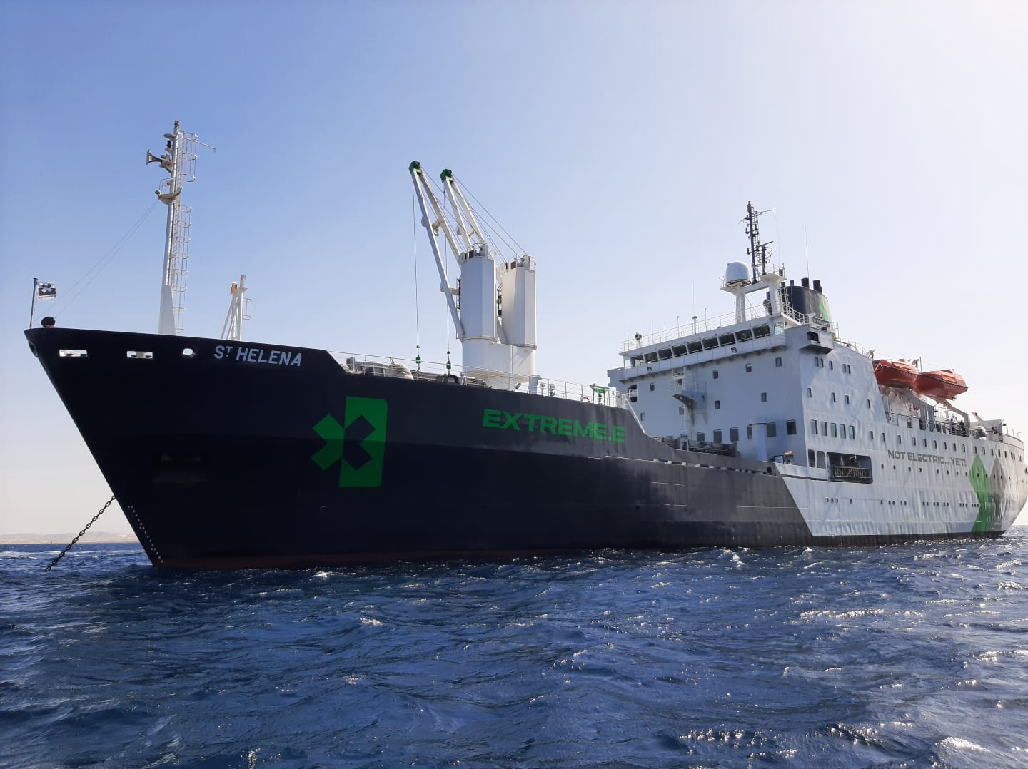 ALLCOT and Extreme E set sail on Active Offsetting for St. Helena